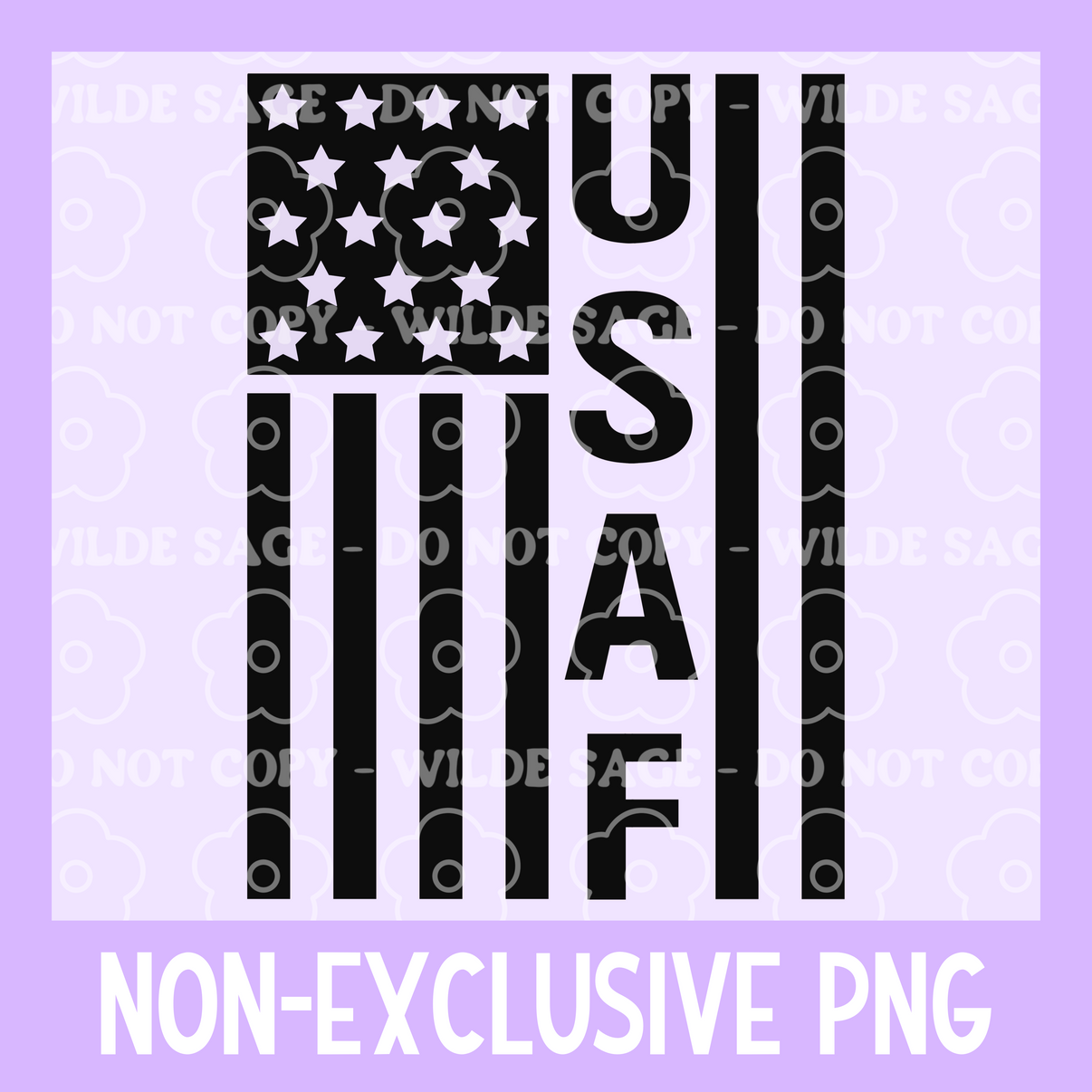 USAF PNG – Wilde Sage Supply Co