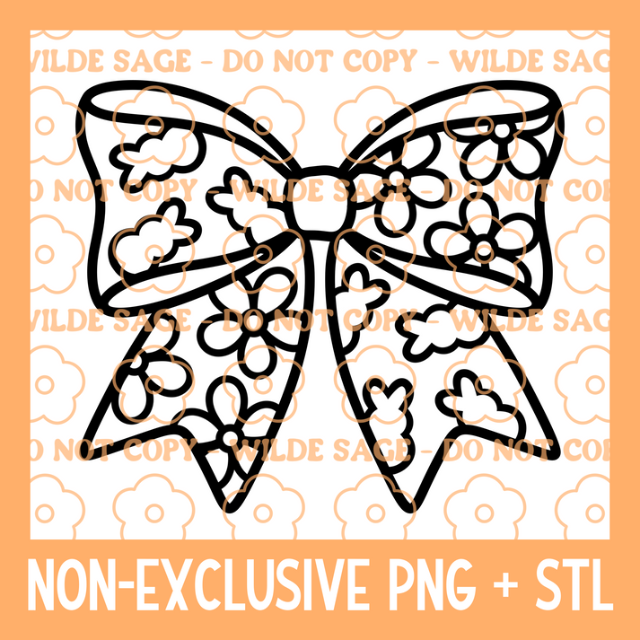 Peep Easter Bow PNG & STL – Wilde Sage Supply Co