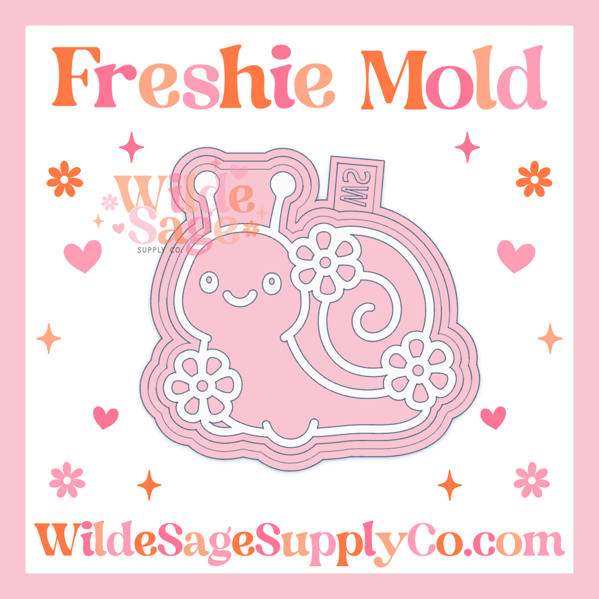 Flower Snail Mold – Wilde Sage Supply Co
